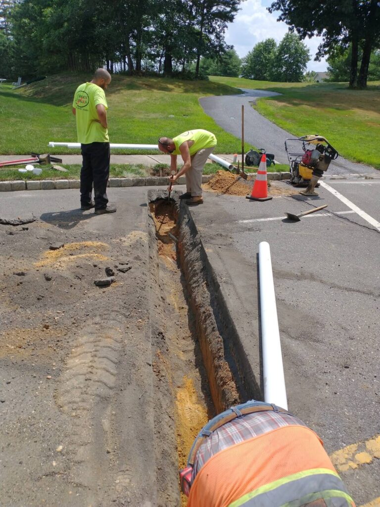 Excavation, Grading, & Pipe Installation – Johnson Baran Corporation
